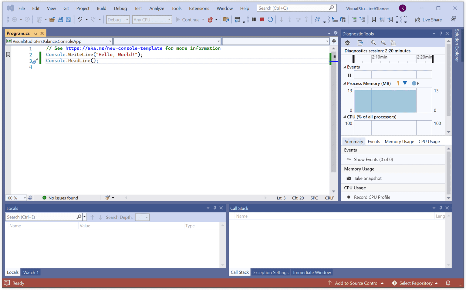 Tutorial: Microsoft Visual Studio for beginners