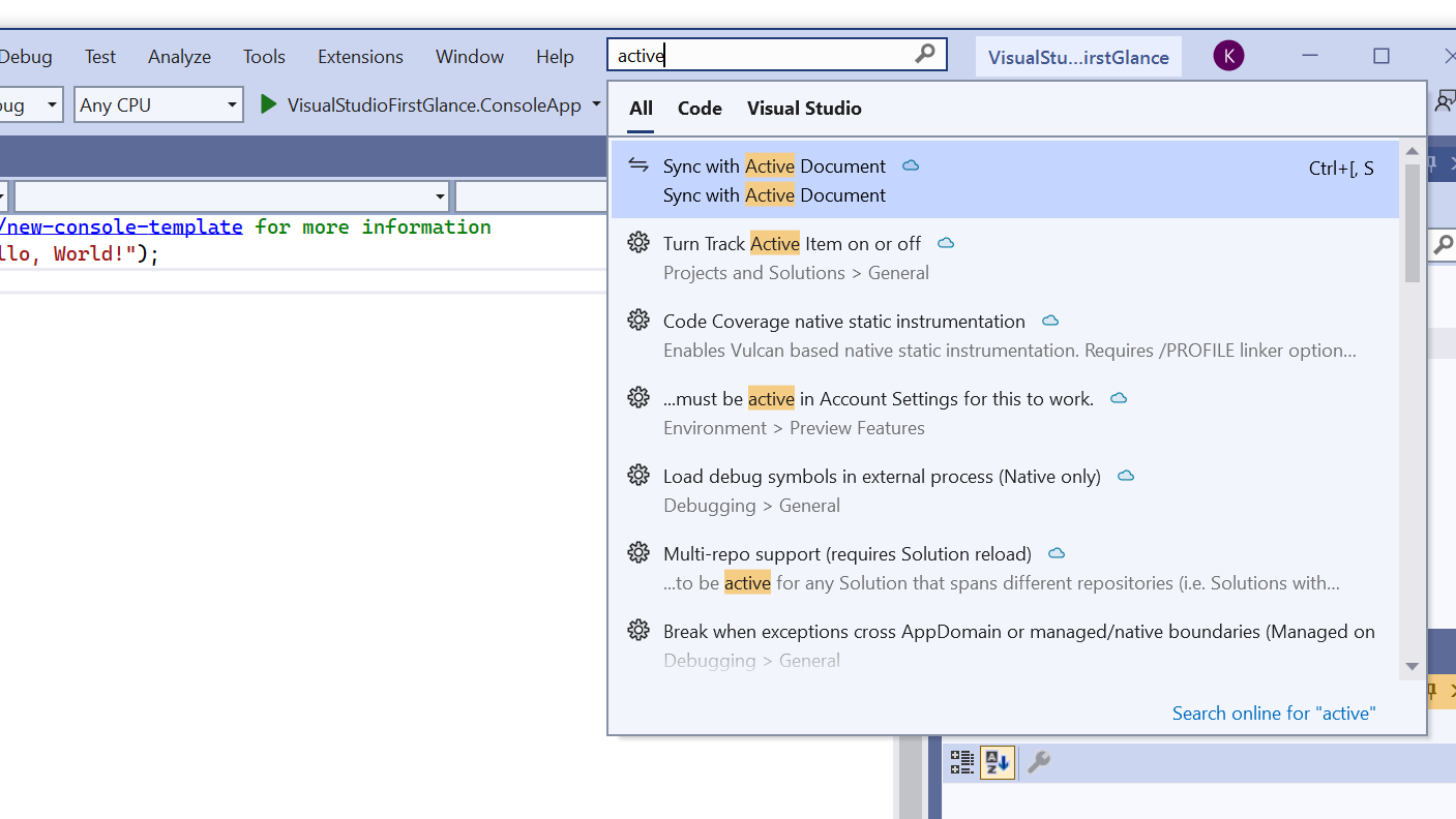 Tutorial: Microsoft Visual Studio for beginners