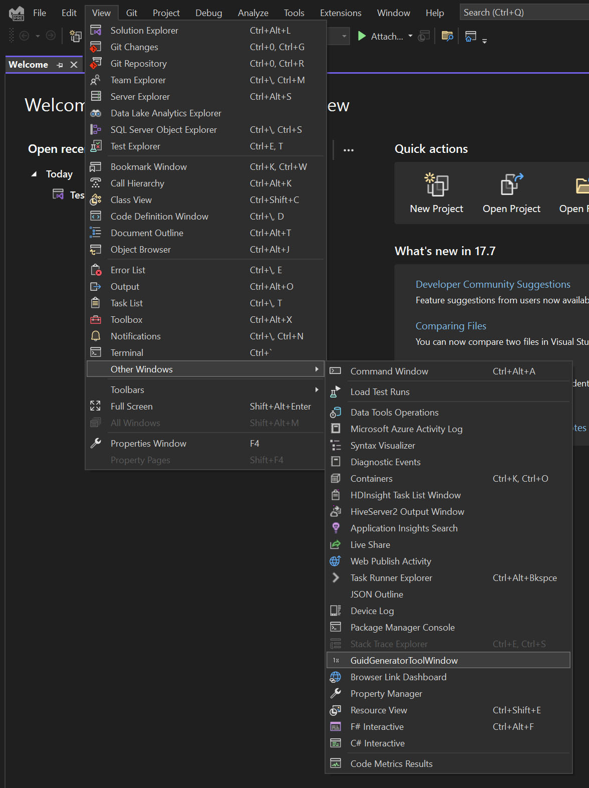 Visual Studio - Kens Learning Curve
