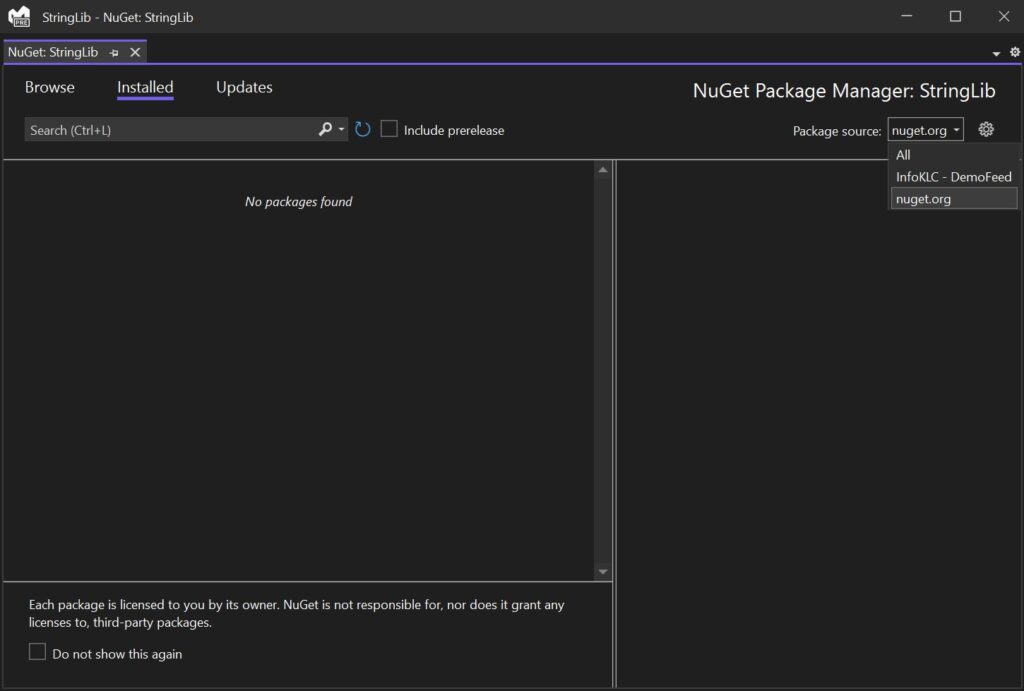Private NuGet Repository With Azure DevOps Artifacts