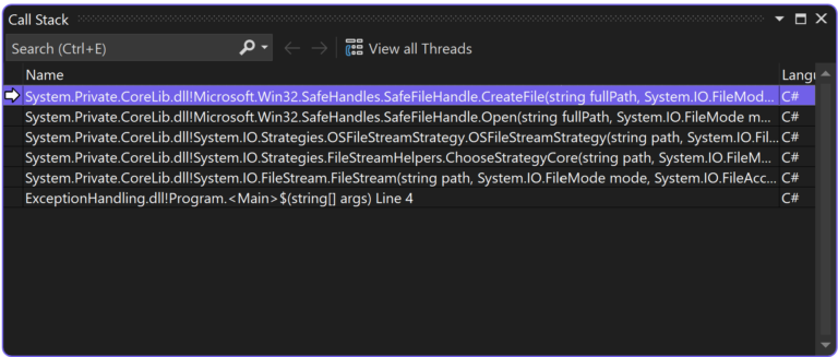 Exception Handling In C# - Tutorial - Kens Learning Curve